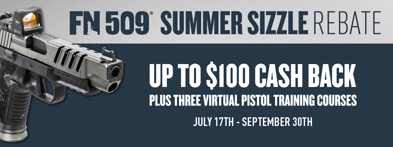 Turn up the Heat with FN's Summer Rebate | FN® Firearms