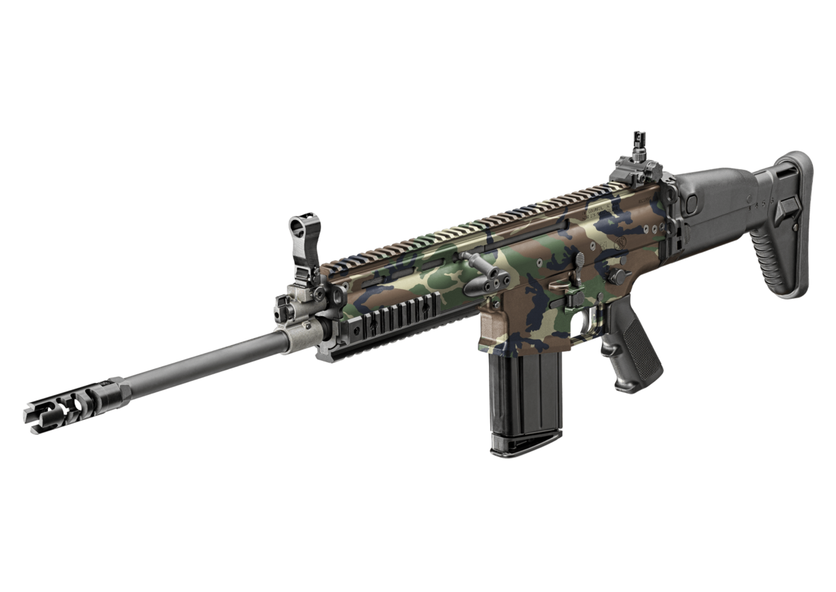 FN SCAR® 17S NRCH Woodland | FN® Firearms