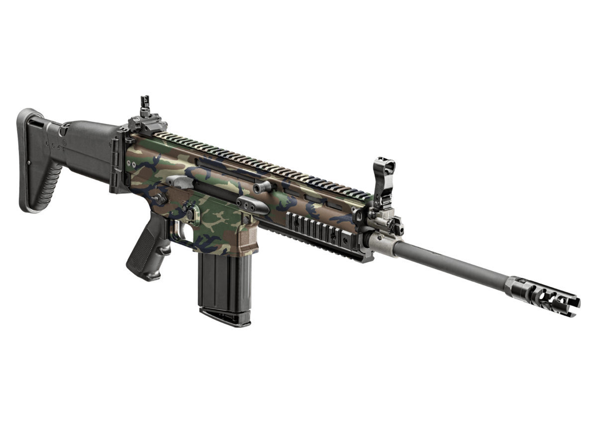 FN SCAR® 17S NRCH Woodland | FN® Firearms