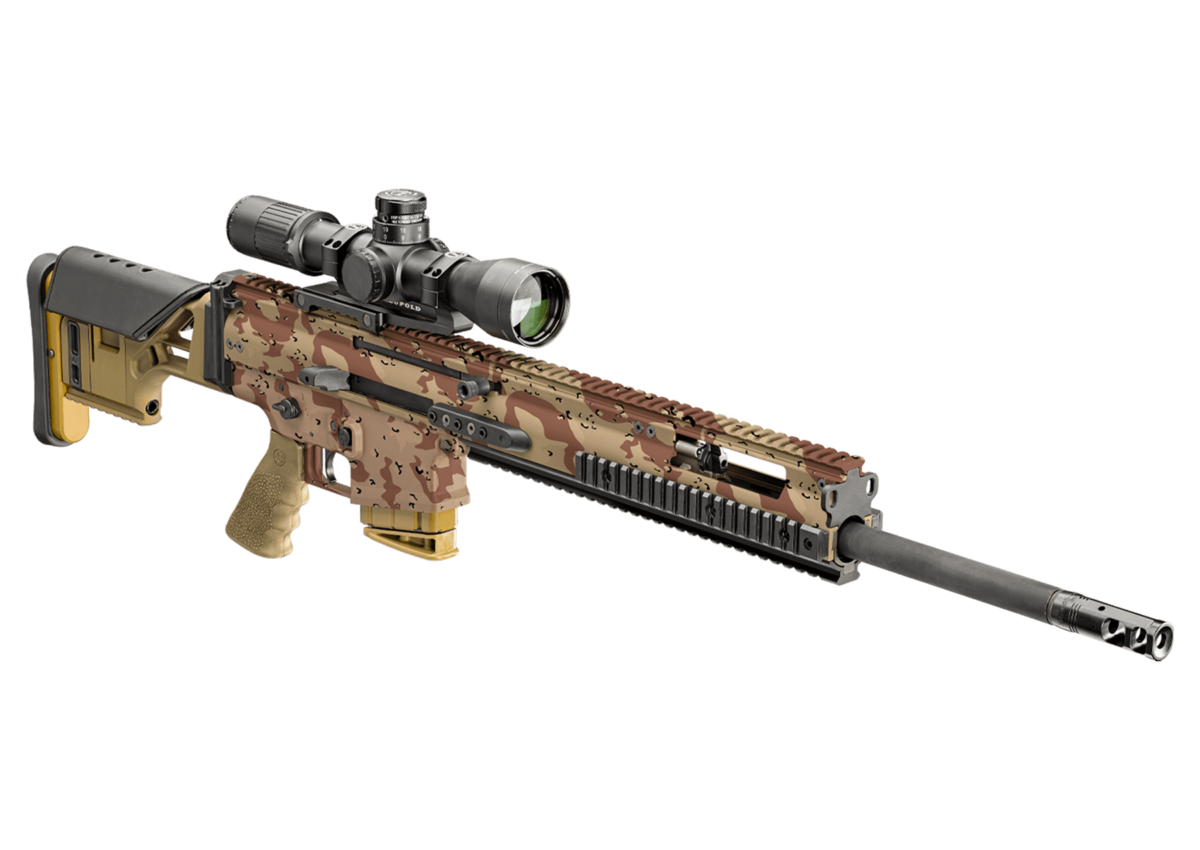 FN SCAR® 20S NRCH Desert | FN® Firearms